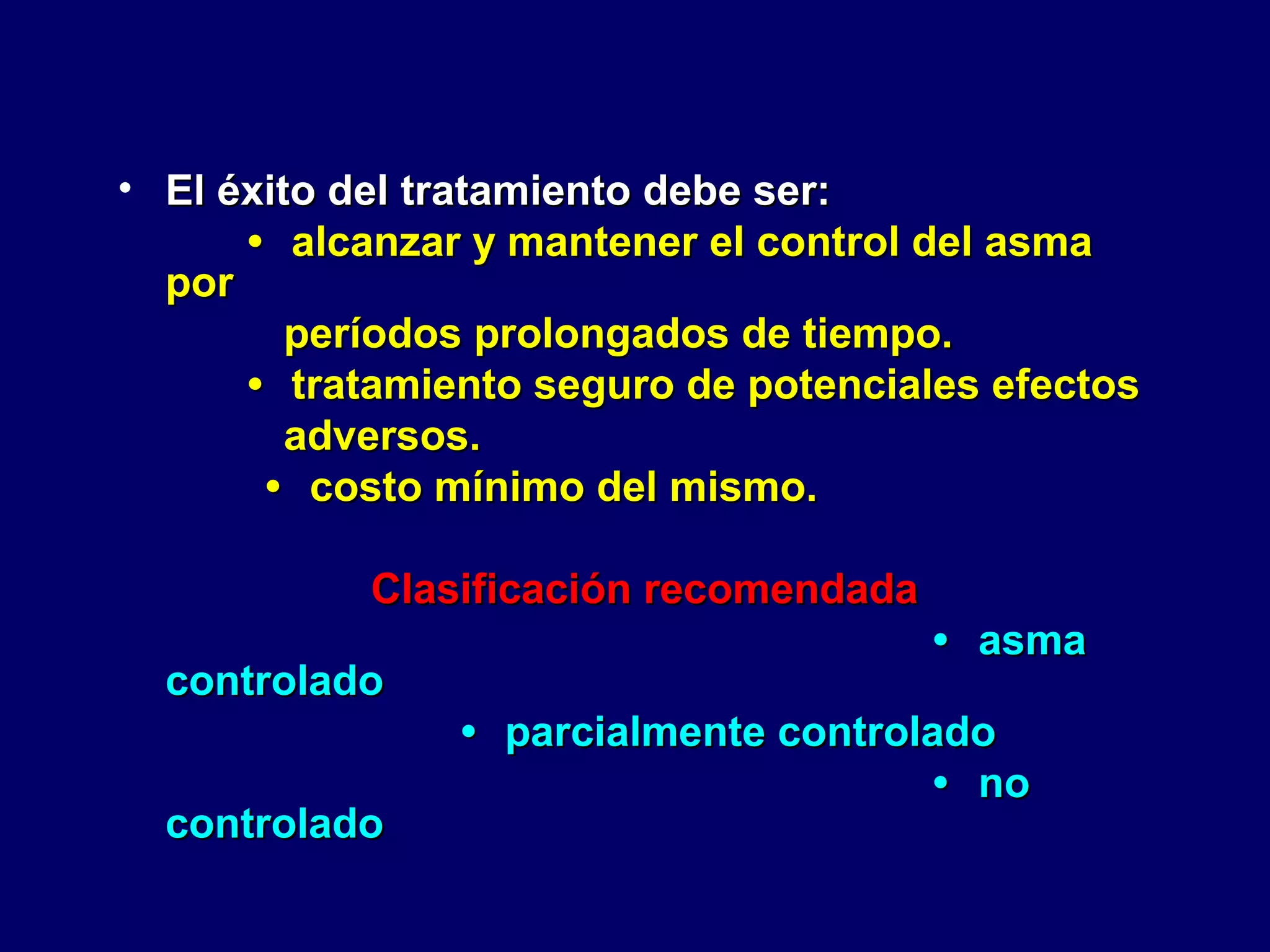 Clasificacion del asma bronquial | PPT