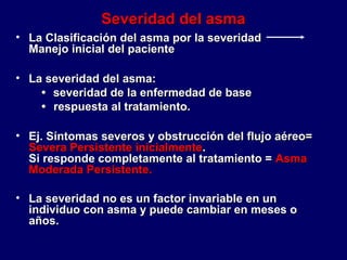 Clasificacion del asma bronquial | PPT