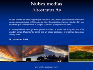 Clasificacion de las nubes | PPT