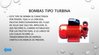 Clasificacion de lass bombas | PPTX