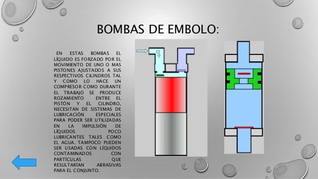 Tipos Y Clasificaciones De Bombas