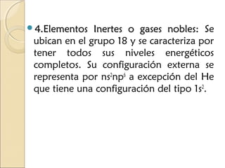 Clasificacion de la tabla periodica | PPT