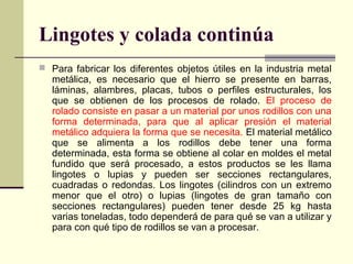 CLASIFICACIÓN DE LOS ACEROS | PPT