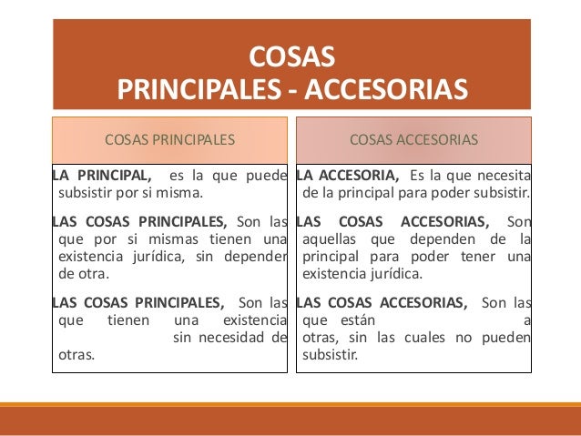 Clasificacion de los bienes 3era parte..