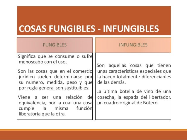 Clasificacion de los bienes 3era parte..