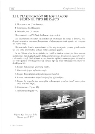 Clasificacion de los buques | PDF