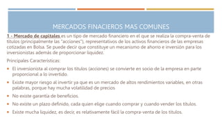 CLASIFICACION DE LOS MERCADOS FINANCIEROS.pptx
