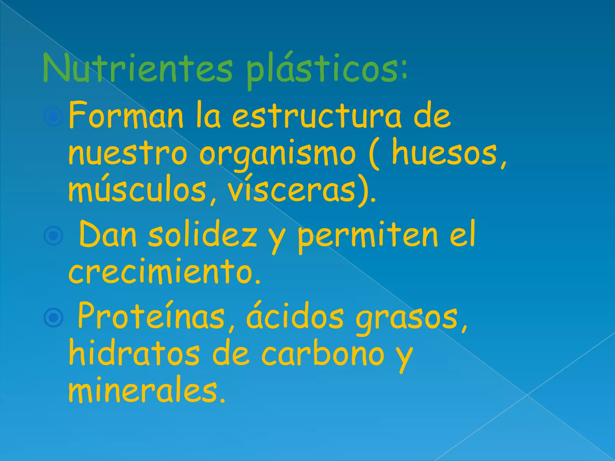 Clasificacion de los nutrientes | PPTX