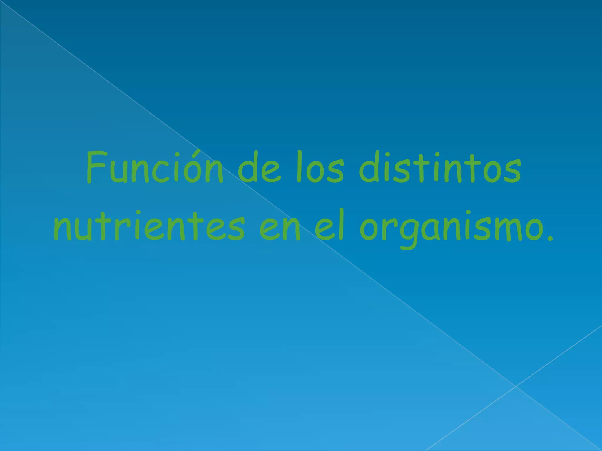Clasificacion de los nutrientes | PPTX