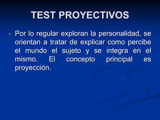 Clasificación de los test | PPTX | Standardized Testing | Educational ...
