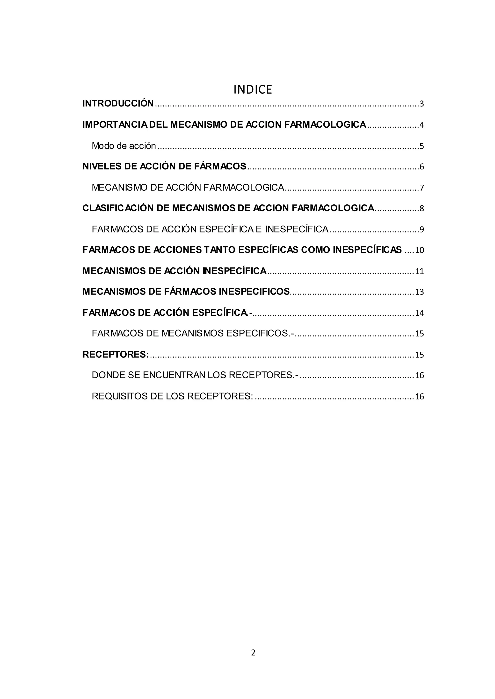 CLASIFICACION DE MECANISMOS DE ACCIÓN DE LOS FARMACOS.docx