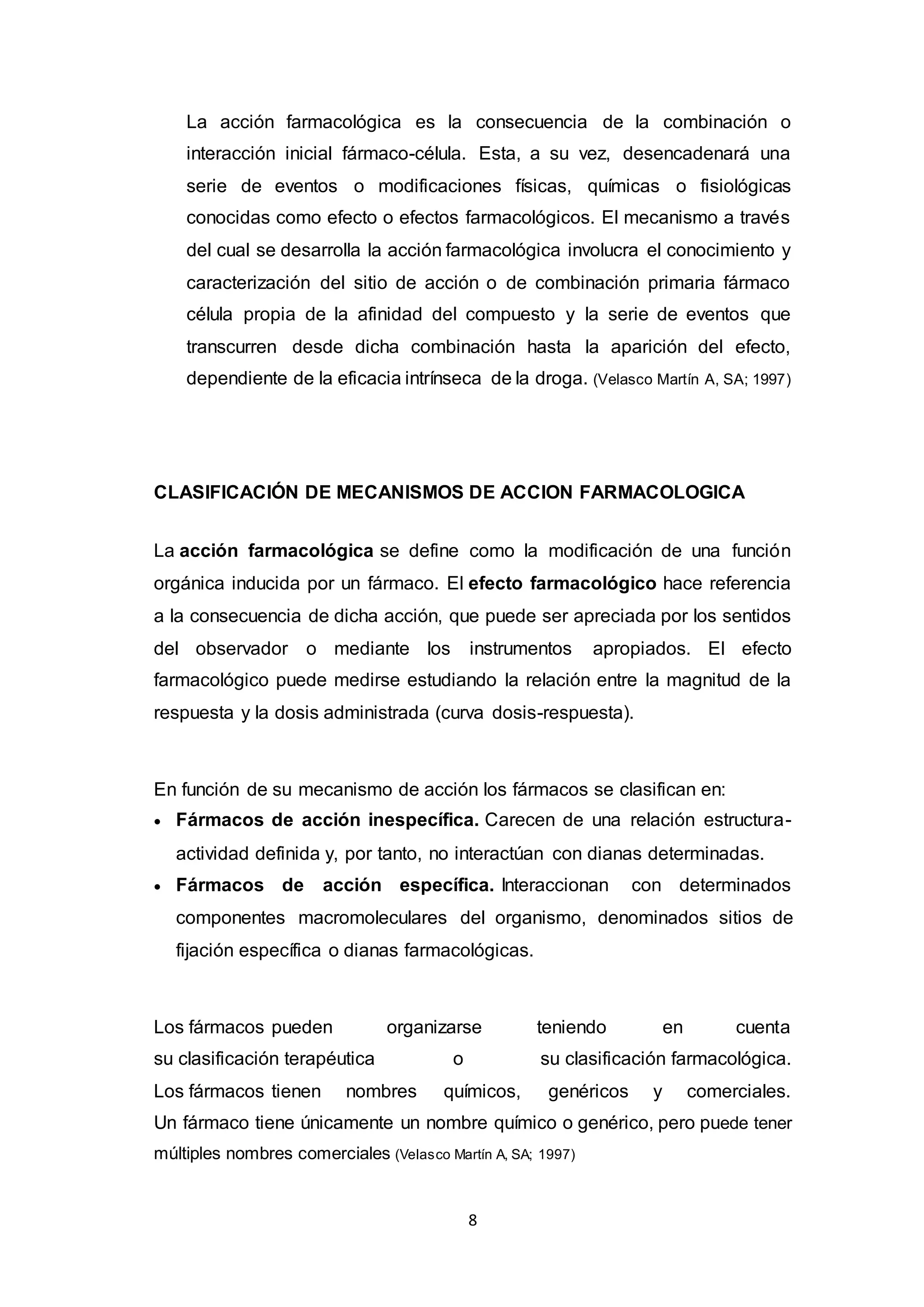 CLASIFICACION DE MECANISMOS DE ACCIÓN DE LOS FARMACOS.docx