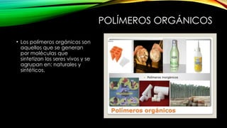 Clasificacion de Polimeros quimica .pptx