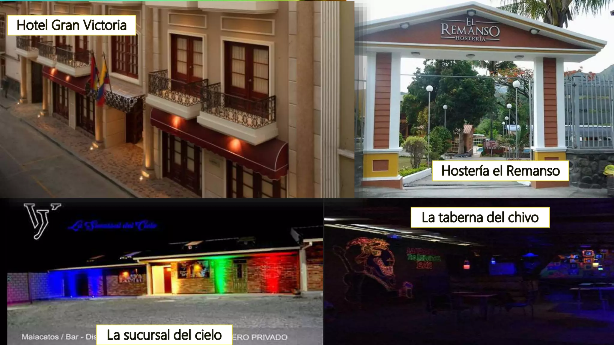 Clasificacion de recursos turisticos de castellanos | PPT