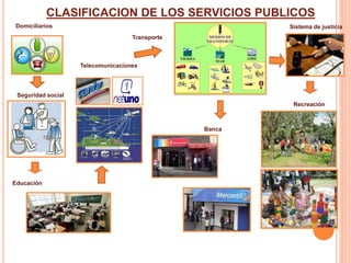 Clasificacion de los servicios publicos | PPTX