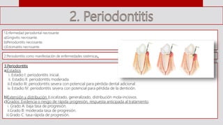 Clasificacion nueva de enfermedades periimplantarias y periodontales | PPTX