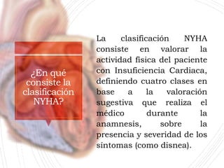 Clasificación NYHA | PPTX