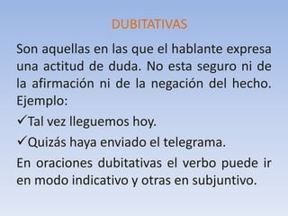 Clasificacion semantica de la oracion por angelica flores | PPTX