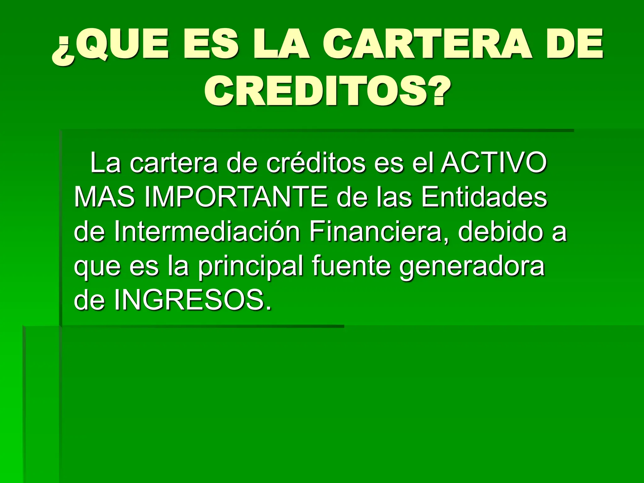 Clasificacion y Calificacion Cartera.ppt