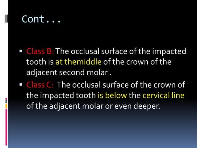 Clasification of ma xillary impacted teeth | PPT