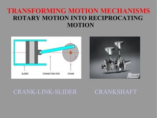 Clasification of mechanisms | PPT