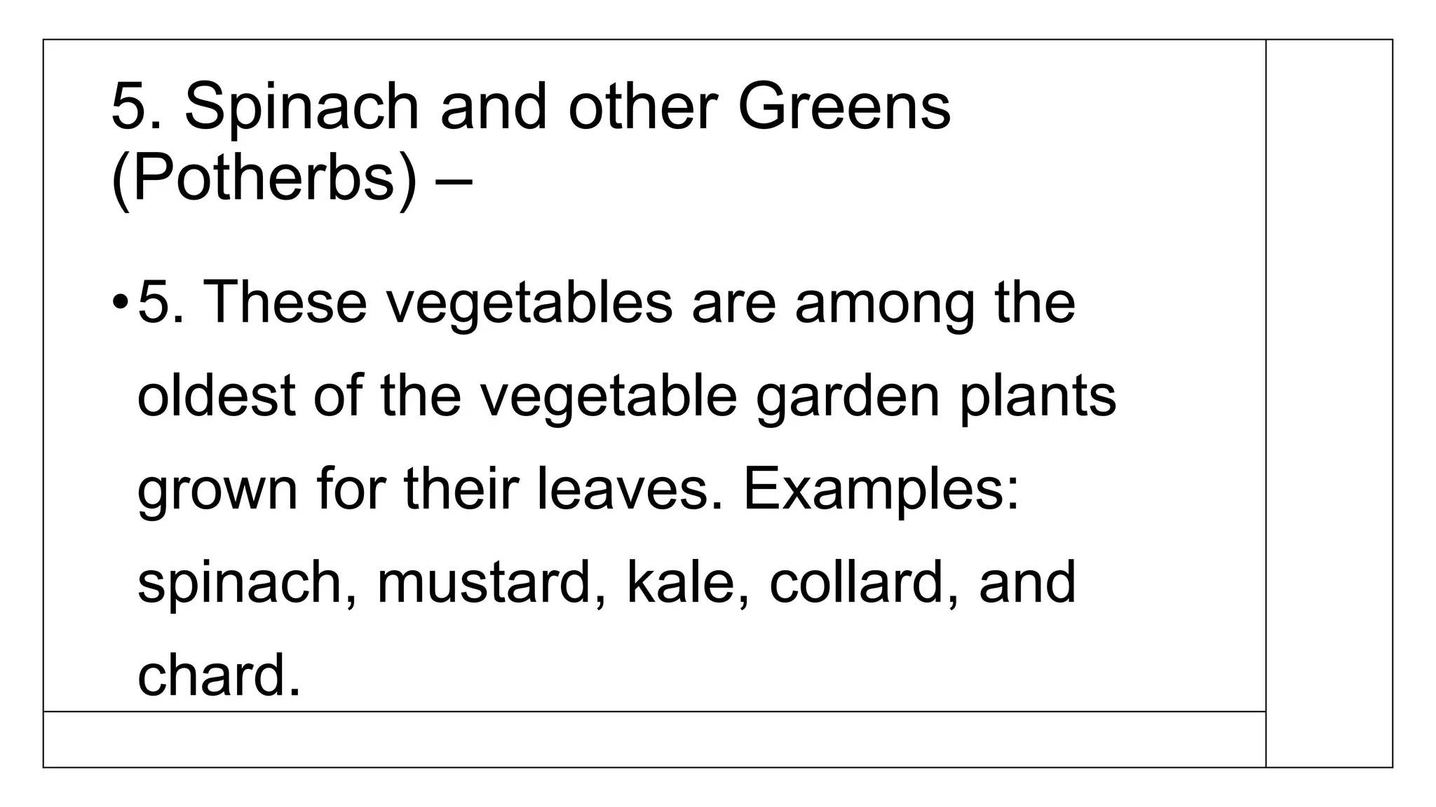 Horticulture Classification of vegetables.pptx