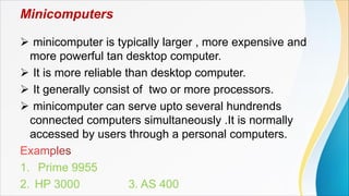 Classification of computer . pdf | PPT