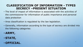 Clasify information in education field | PPT