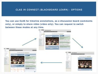 Embed CLAS in Blackboard Learn (Connect) | PDF | Internet | Computing