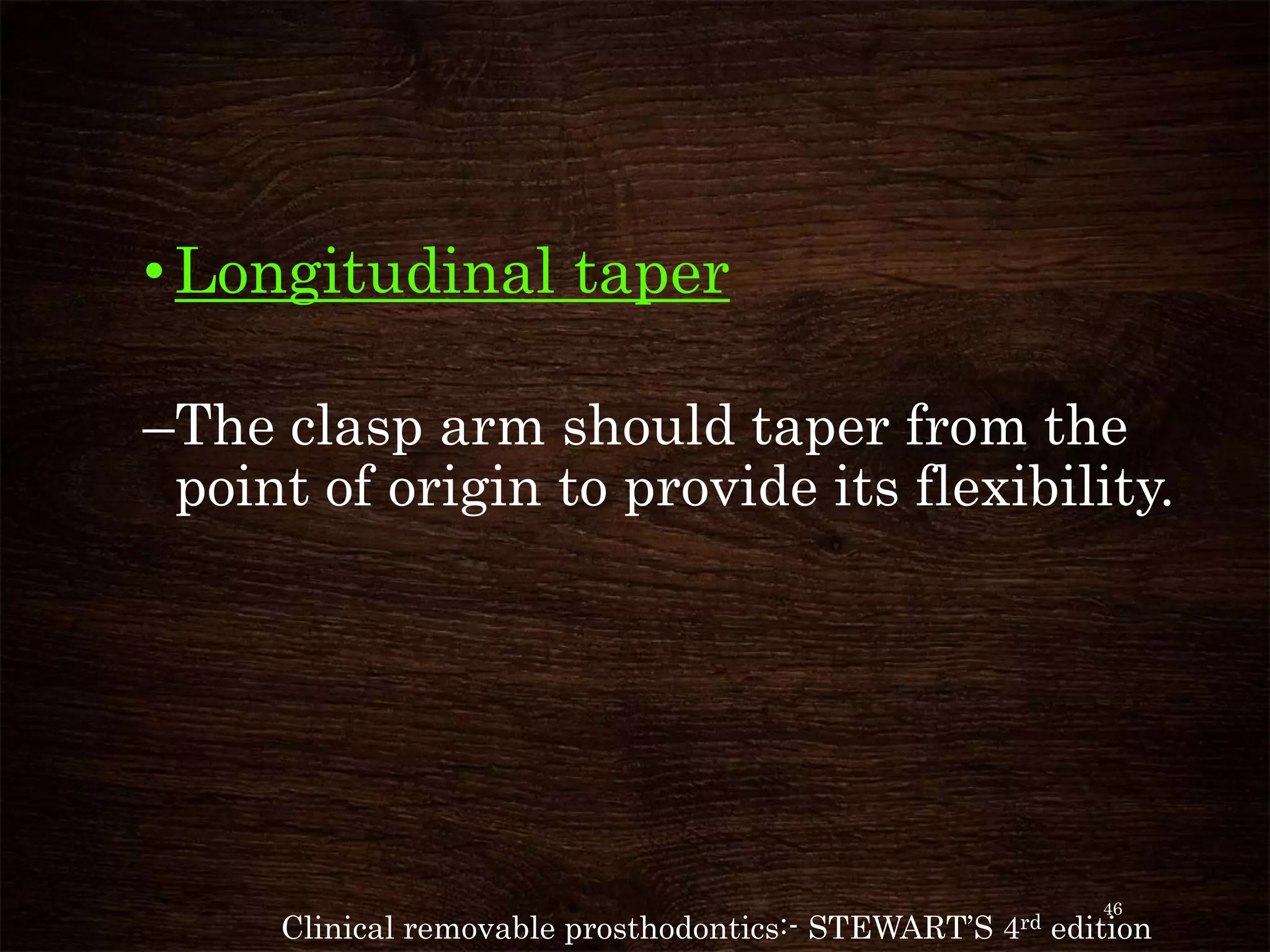 Clasp Designs - Dr. devi | PPTX