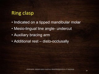 Clasp Designs - Dr. devi | PPTX