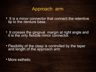 Clasp Designs - Dr. devi | PPTX