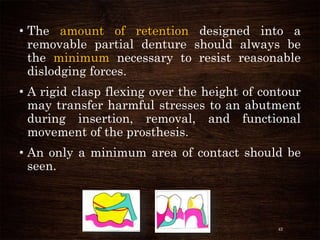 Clasp Designs - Dr. devi | PPTX
