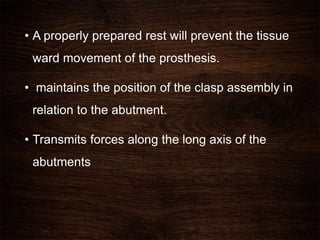 Clasp Designs - Dr. devi | PPTX