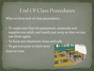 Math Classroom Procedures | PPTX