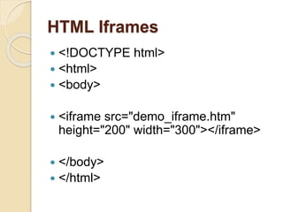 HTML 5 Basics Part Two | PPT