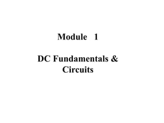 DC circuit | PPT