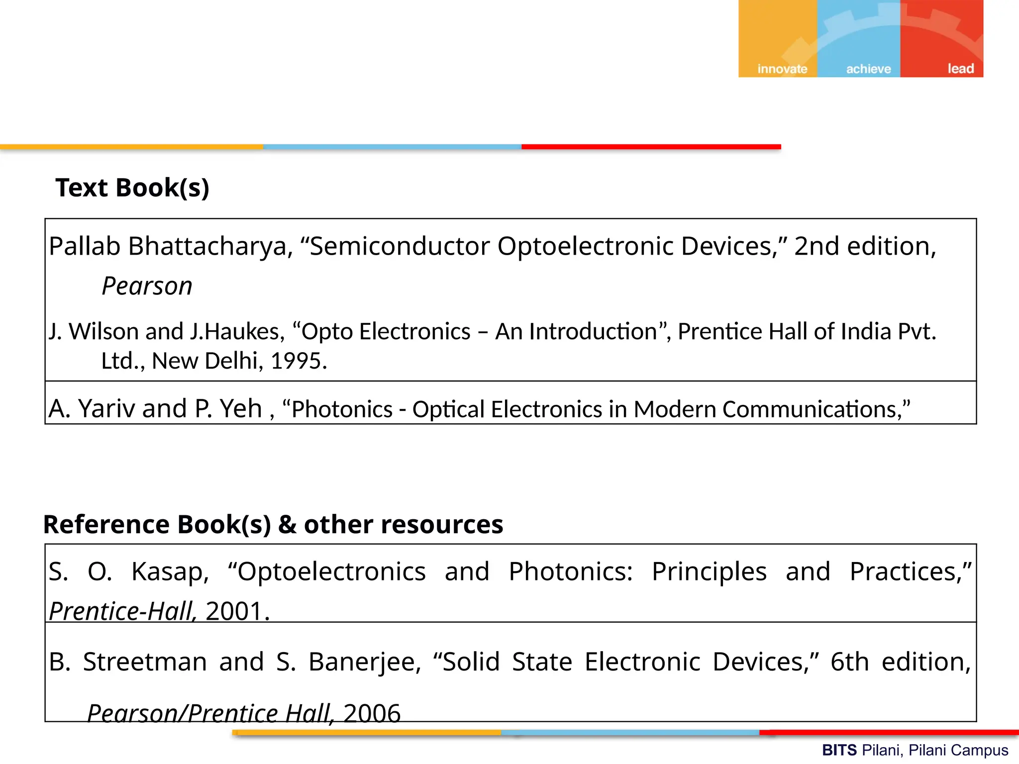 Introduction optoelectronic devices in semiconductor | PPT | Chemistry | Science