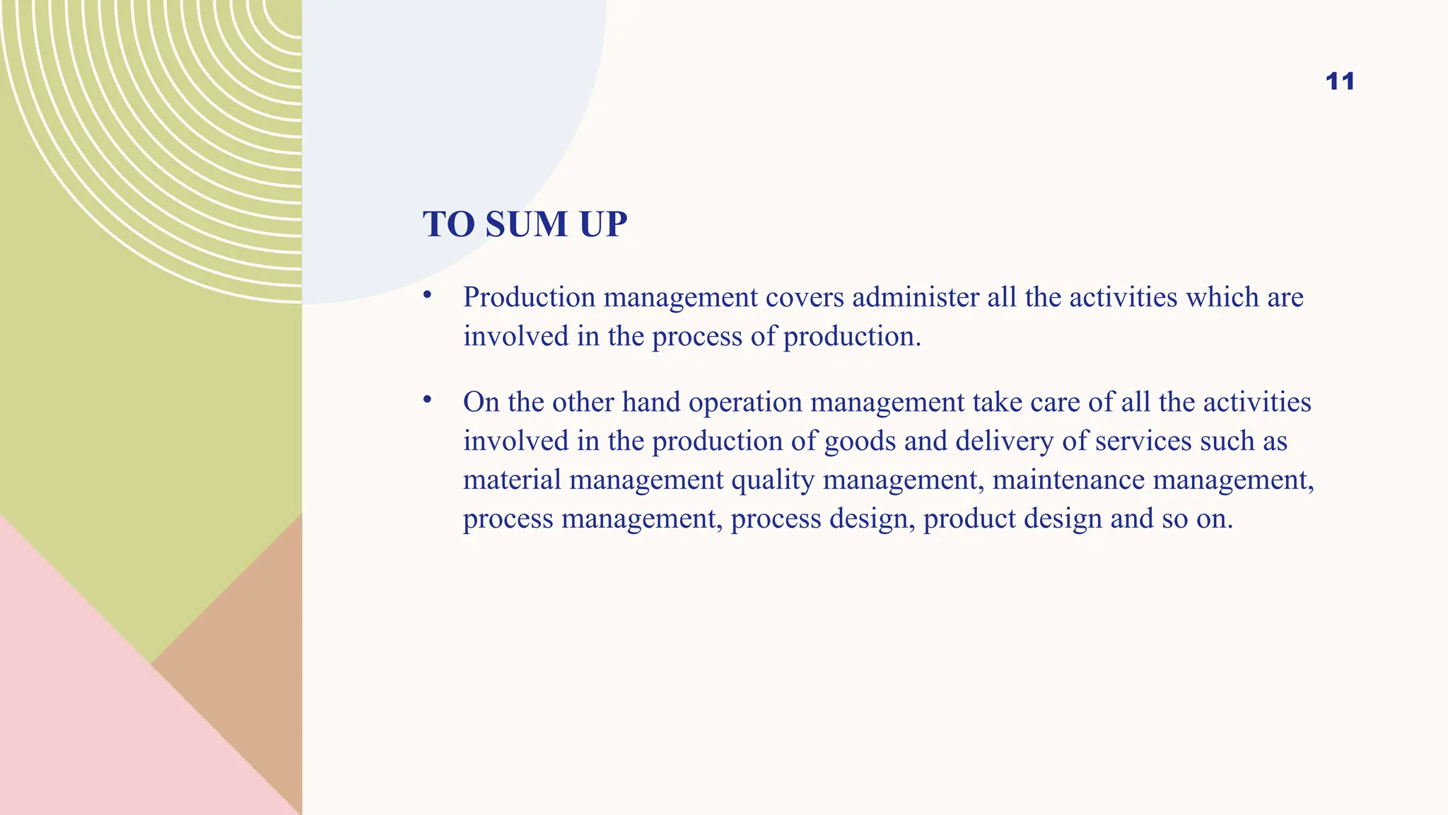 Class-1.pptx Production and operation Management- Introduction | PPTX