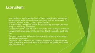 Class 10-chapter-15-our environment | PPTX