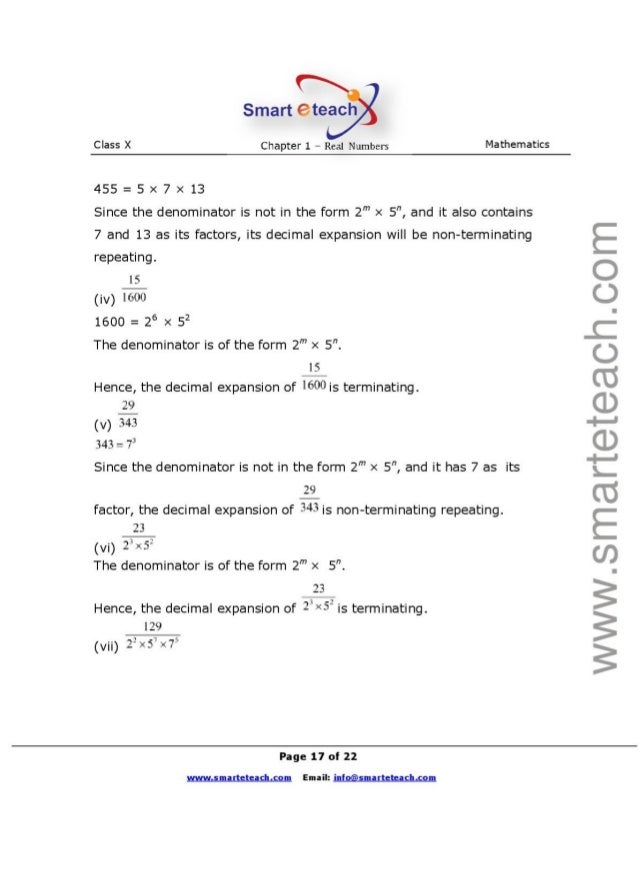 NCERT Question Paper Class 10 mathematics solutions chapter 1 ncert-question-paper-class-10-mathematics-solutions-chapter-1