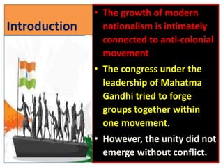 Class 10, Social Science (History), Nationalism in India PPT/Slide | PPTX