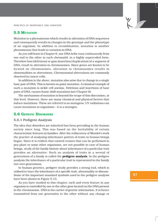 NCERT Books Class 12 Biology Chapter 5 Principles of Inheritance | PDF