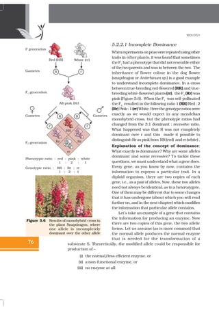 NCERT Books Class 12 Biology Chapter 5 Principles of Inheritance | PDF