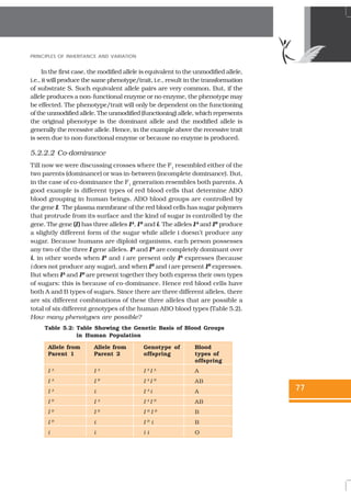 NCERT Books Class 12 Biology Chapter 5 Principles of Inheritance | PDF