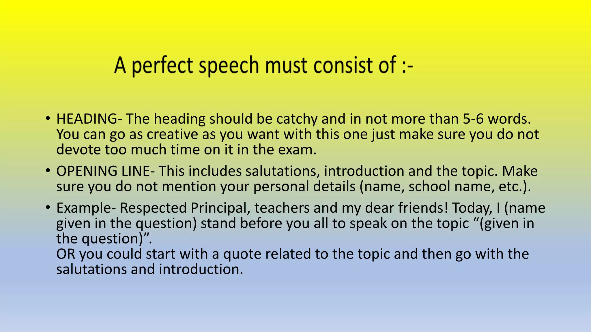 Class 12 speech[autosaved] | PPT