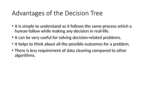 Comprehensive Guide to Decision Tree Algorithm in Machine Learning | PPTX