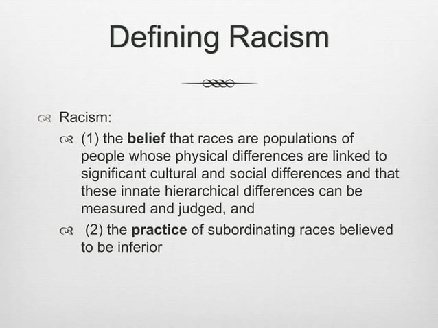 Class 2 of "Race and Ethnicity" Powerpoint Presentation | PPT
