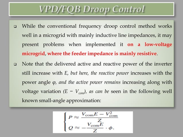 Droop control approach for power sharing in AC microgrid | PDF | Internet of Things | Internet