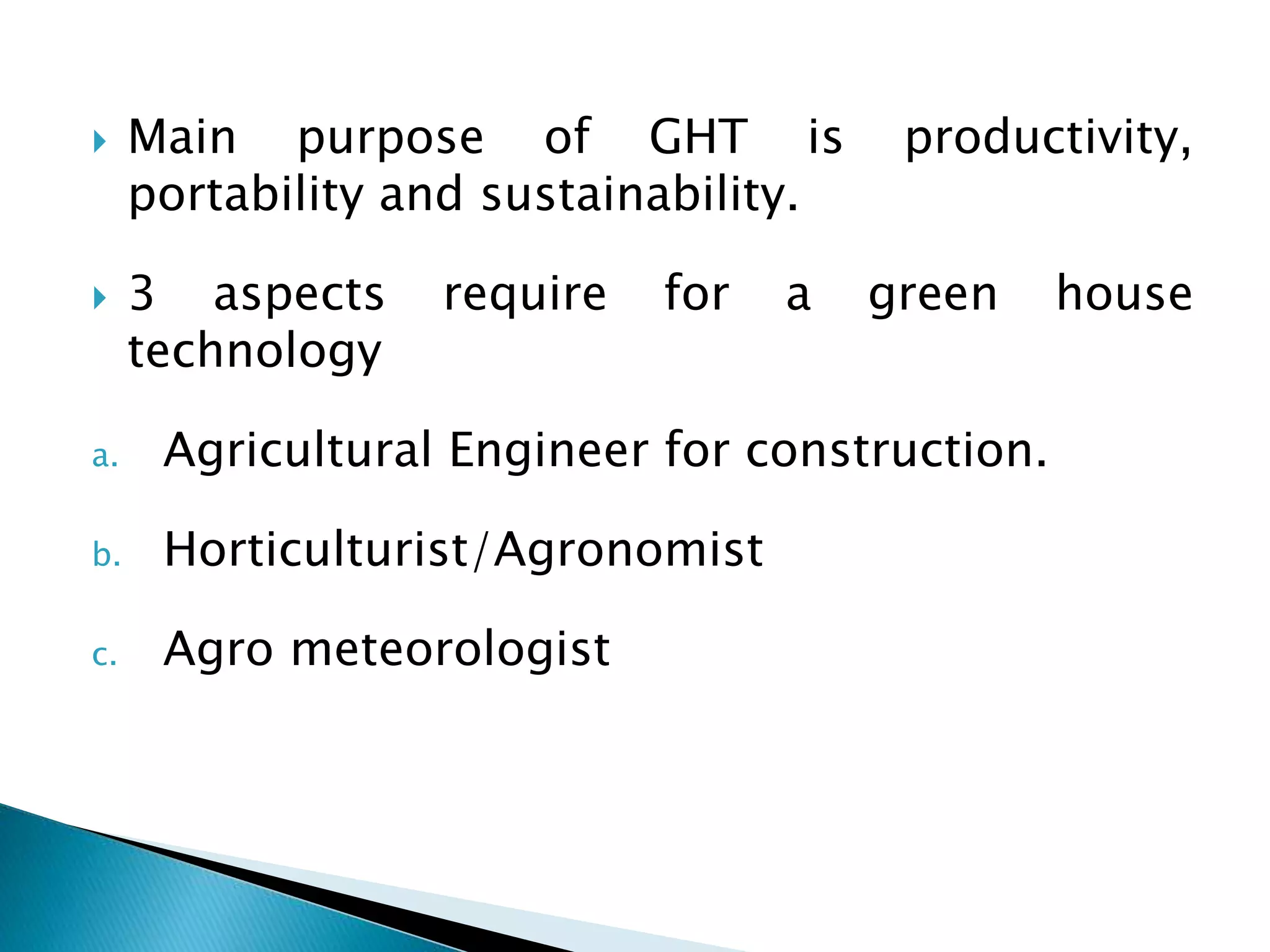 Class 1 greenhouse introduction, importance, scopes and classification ...